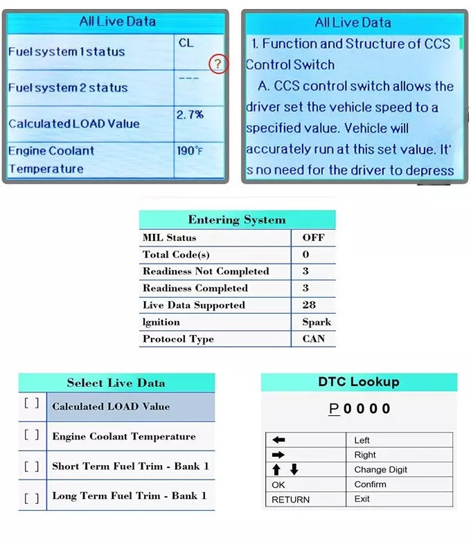 Diagnostic Scan Tool Fault Code Reader for New Holland Tractor ...